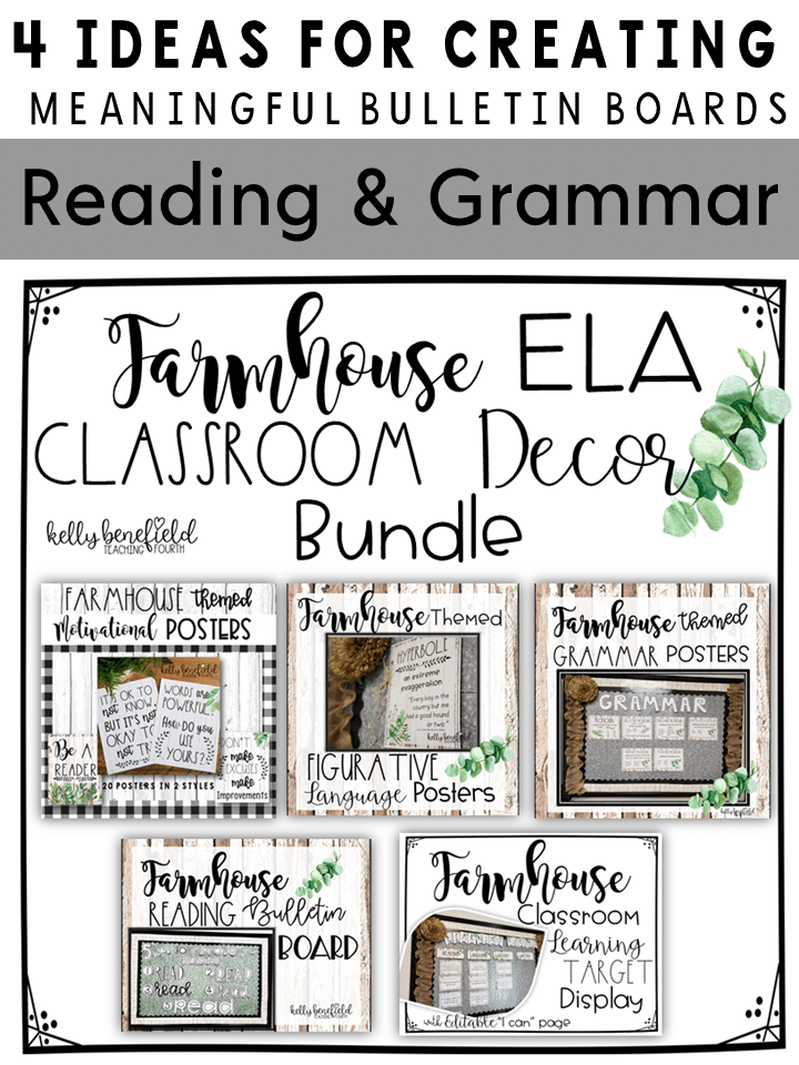 4 Great Grammar and Reading Bulletin Board Ideas - Teaching Fourth and ...