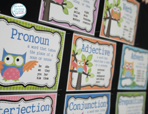 6 Fun Grammar Posters Activities for Your Classroom - Teaching Fourth ...