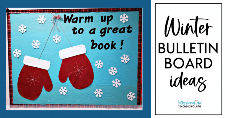 Easy Winter Bulletin Board Ideas - Teaching Fourth and more!