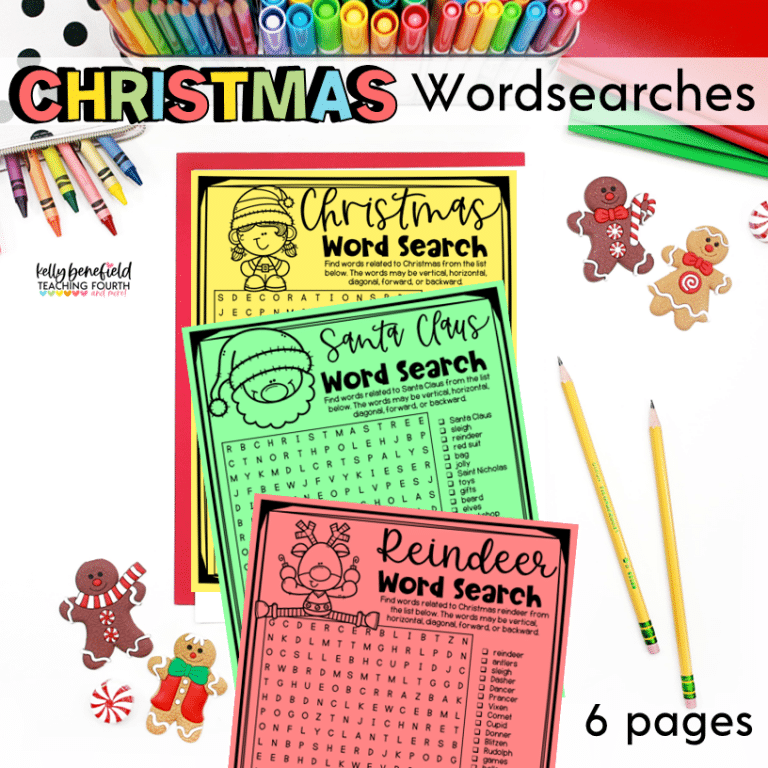 4 Fun Christmas Activities for Upper Elementary and a Freebie ...