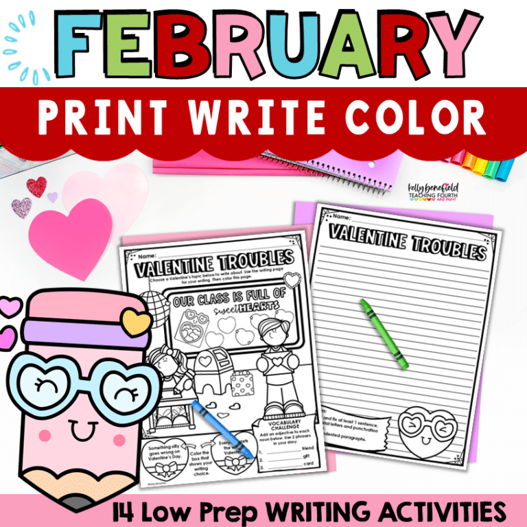 14 Valentine’s Day Classroom Activities for Upper Elementary (Low-Prep ...