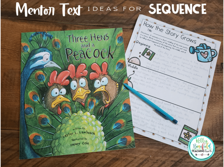 Great Ideas for Teaching Sequence of Events with Mentor Texts ...