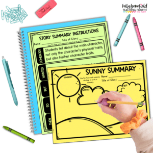 Free Reading Fiction Graphic Organizers - Teaching Fourth and more!