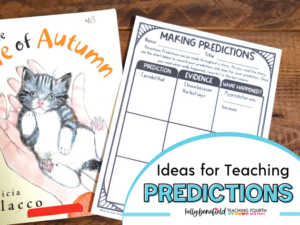 Great Ideas for Teaching Making Predictions with Picture Books Plus a ...