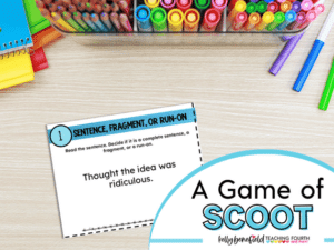 5 Simple Ways to Teach Complete Sentences Fragments or Run-ons ...