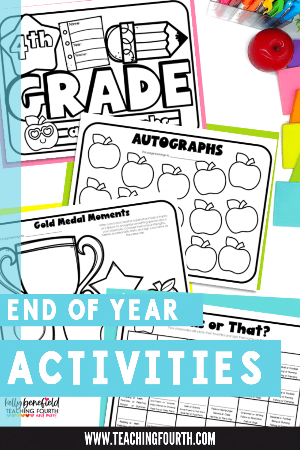 Creative End of the Year Activities for Elementary Students
